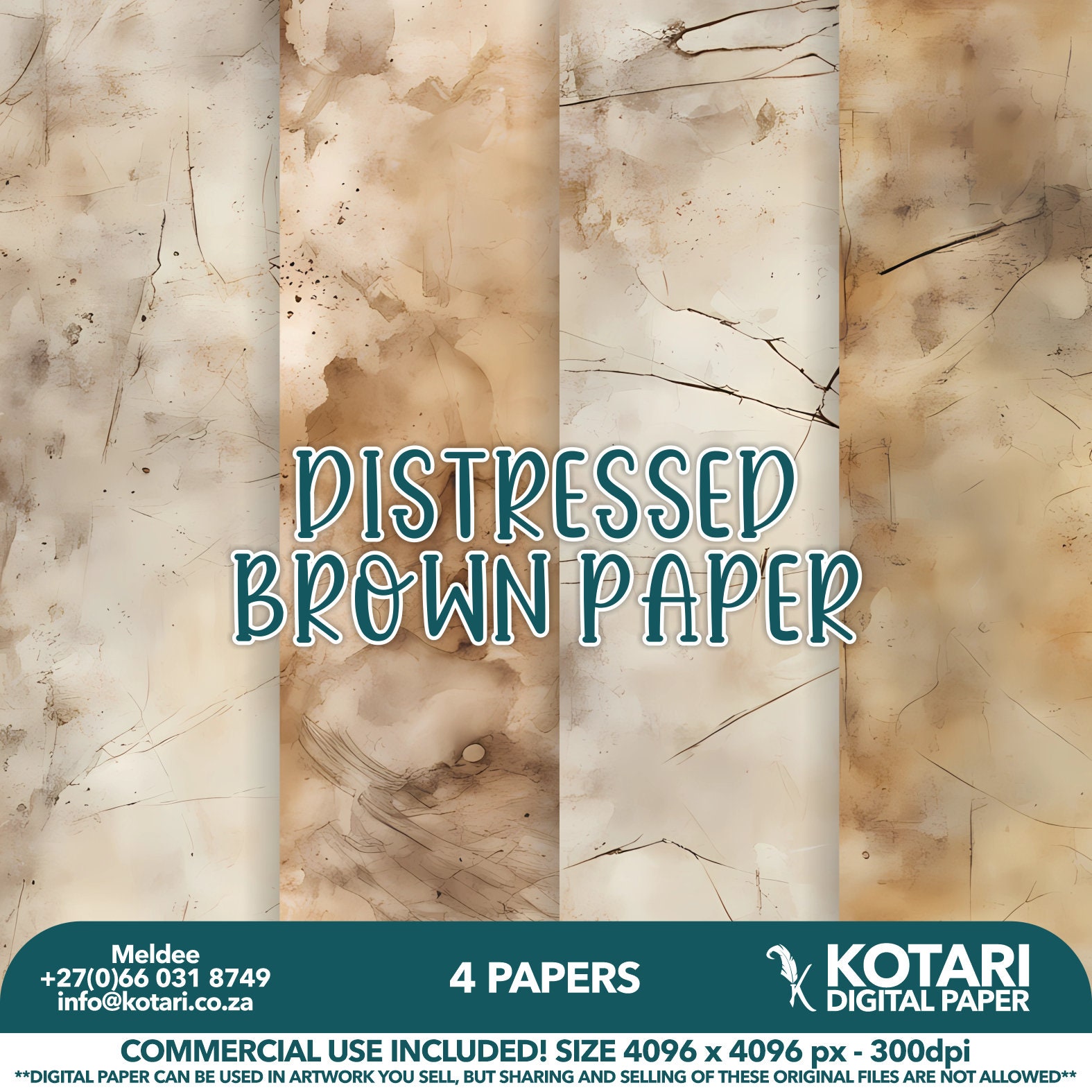 Digital Paper - Distressed Texture - Commercial Rights - Etsy