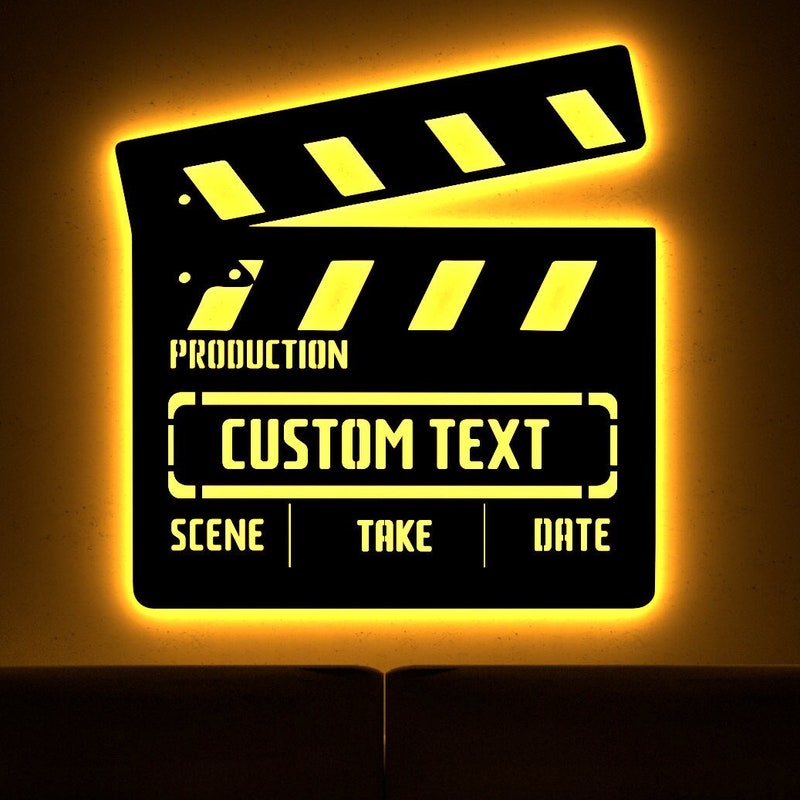 Movie Clapper - Etsy UK