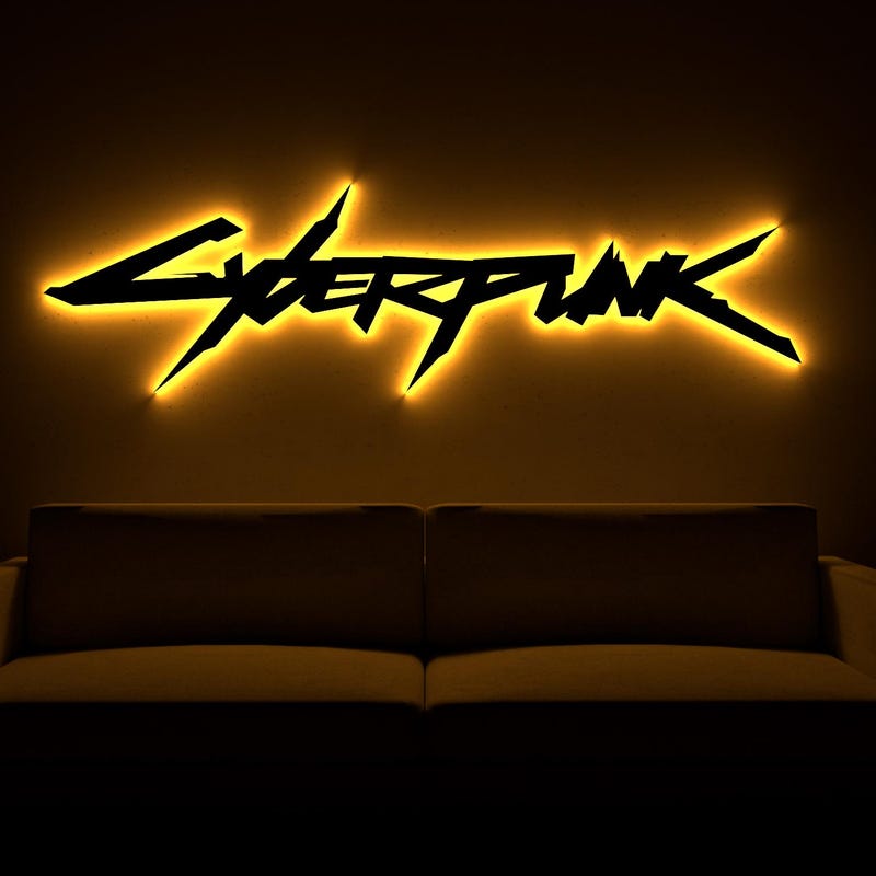 Cyberpunk Wall Art - Etsy