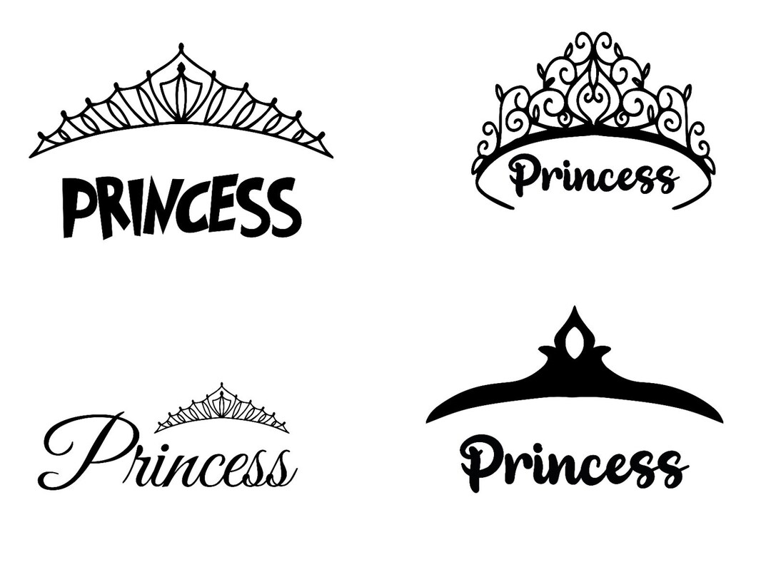 Princess SVG, Digital File Print on Demand - Etsy