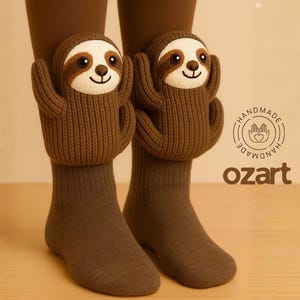 Socks With Animals Attached - Etsy