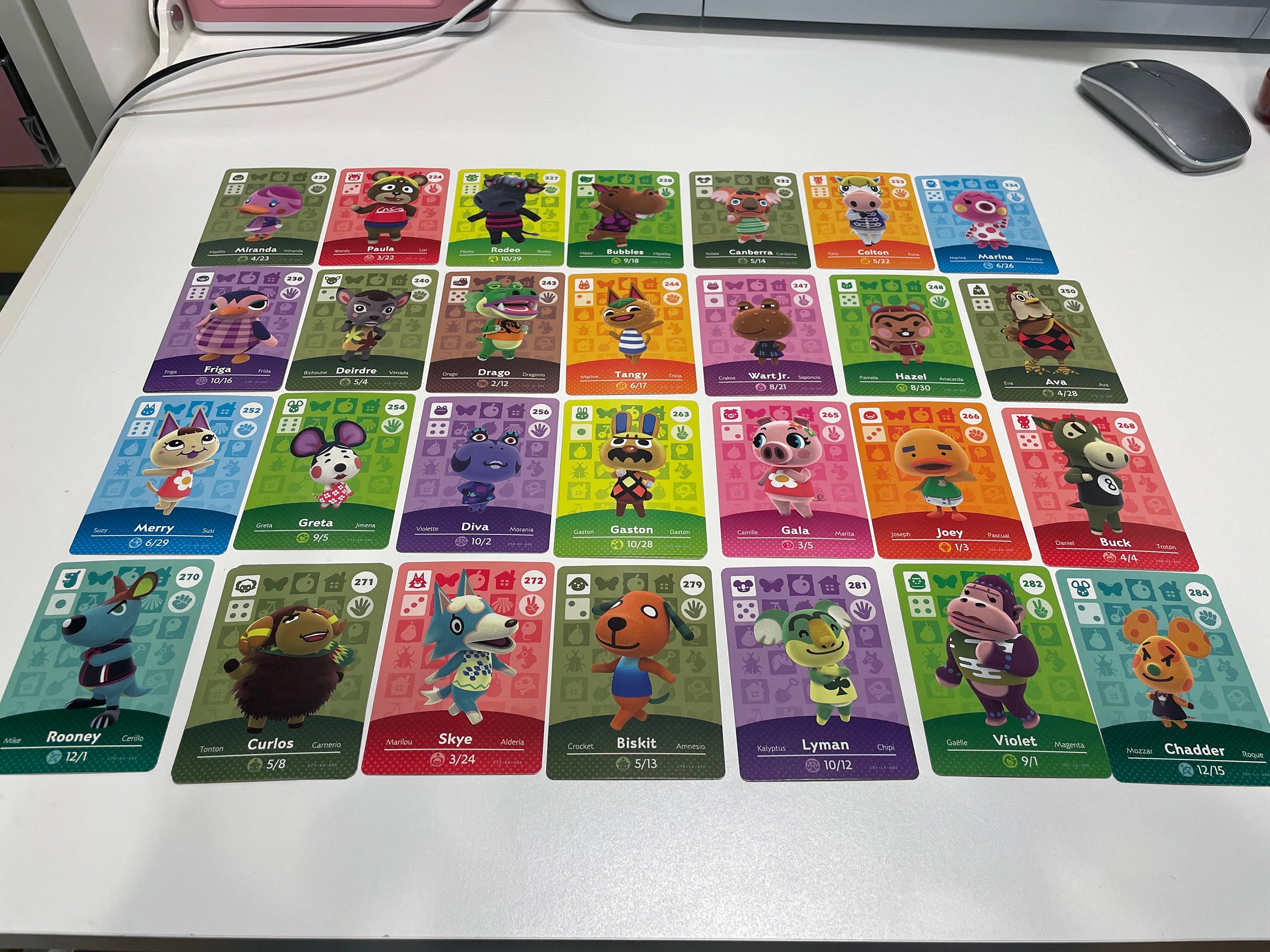 Animal Crossing Amiibo Cards Series 3 - Etsy