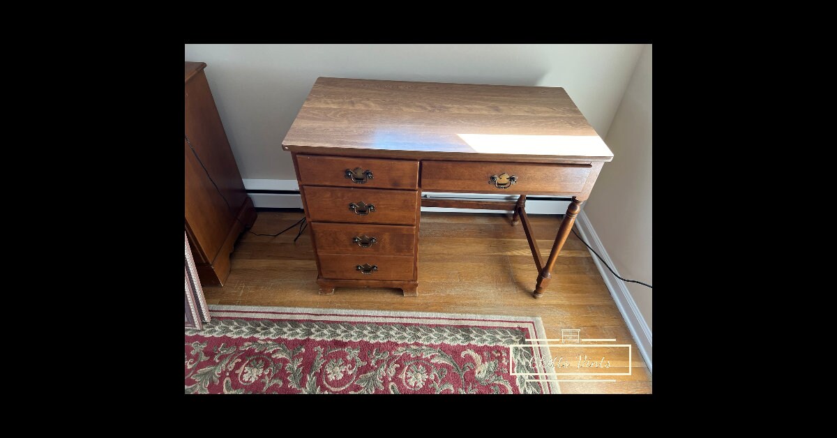 Vintage Ethan Allen Student Desk - Etsy