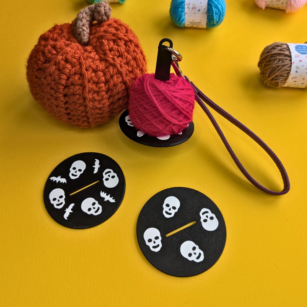 3D Printed Mini Yarn Minder; Holds Yarns, Reduces Tangles, Great Gift ...