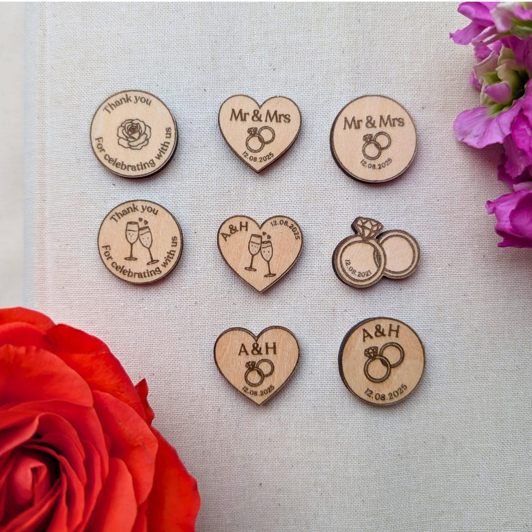 Customized Wedding Table Confetti, Personalised Confetti for Wedding ...