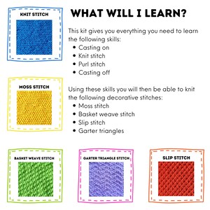 Step-by-step Knitting Pattern and Video Tutorials, Ideal for Beginners ...