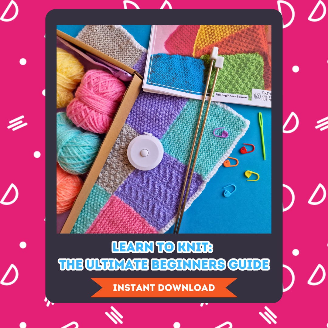 Learn How to Knit, for Complete Beginners, Video Tutorials Included ...