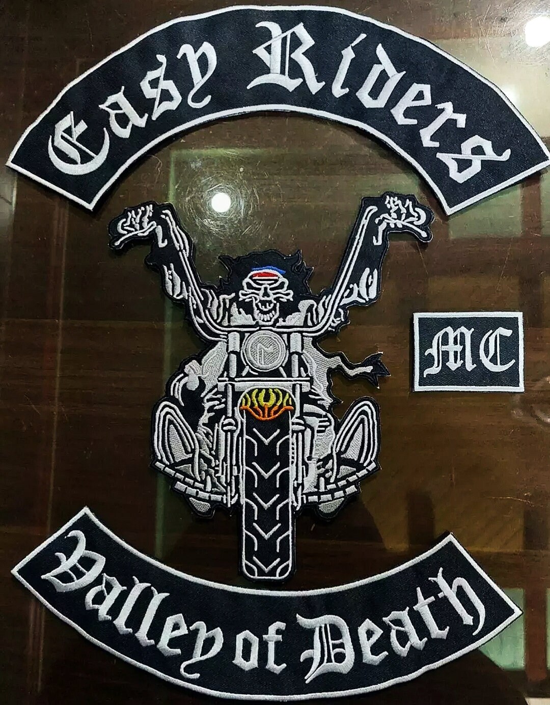 Easy Rider Valley Death MC Club Patches for Biker Jackets Iron on ...