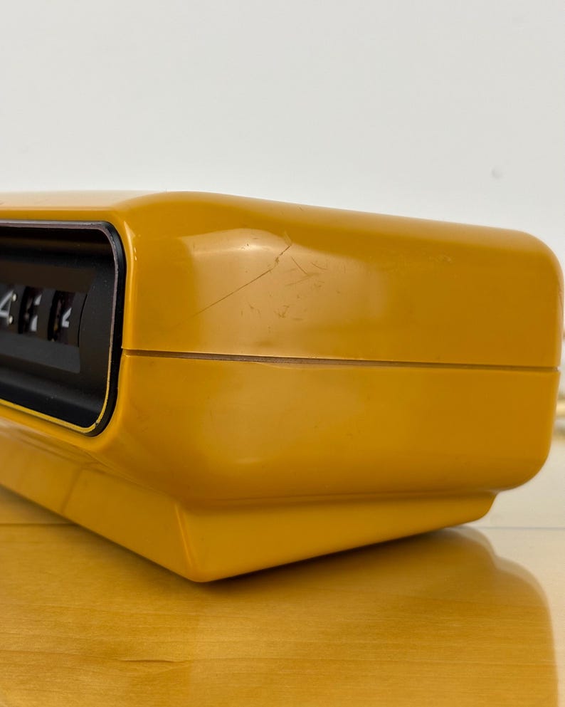Vintage Sankyo 4000 Digital Clock, Sankyo Clock, Flip, Roll, Alarm ...