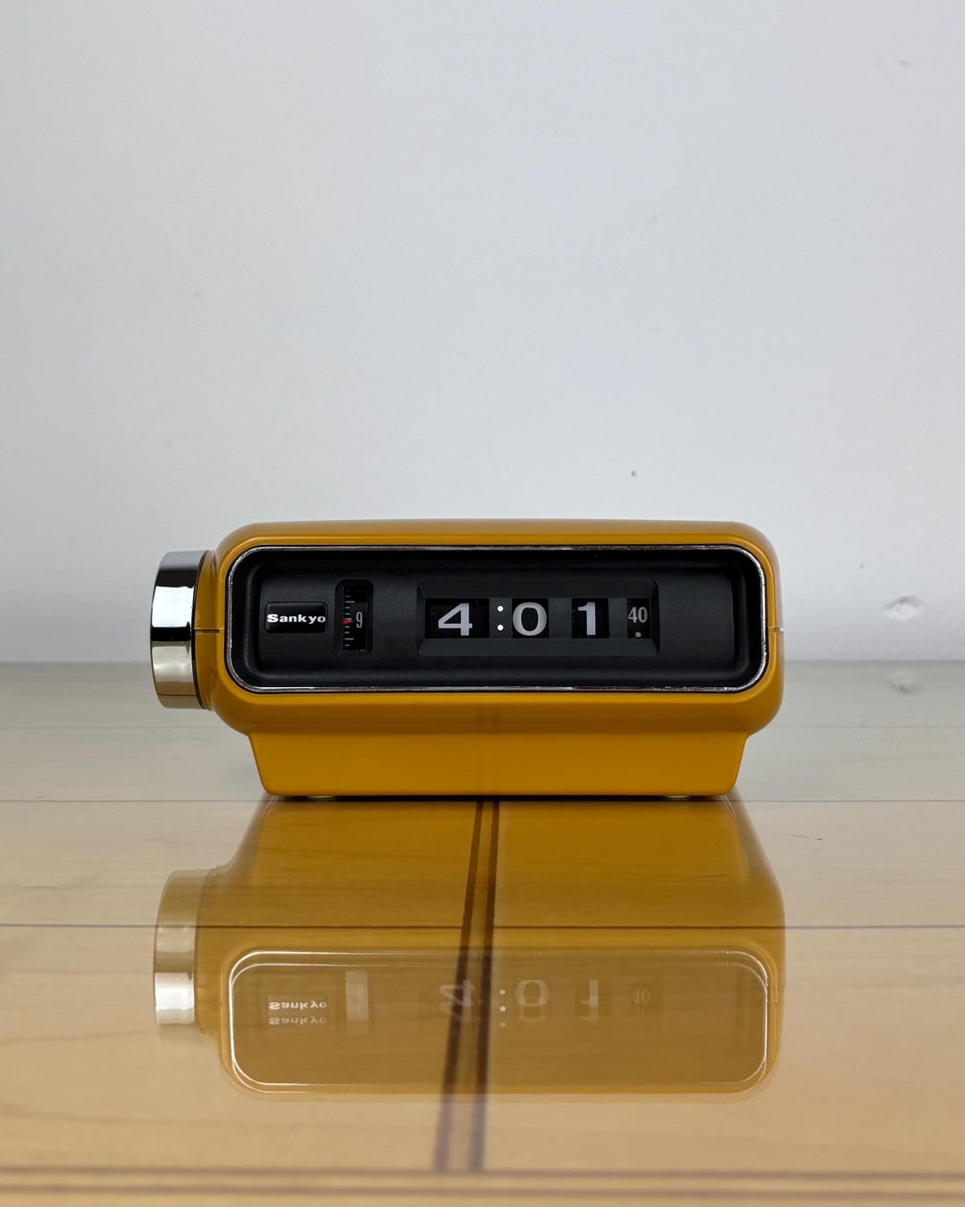 Vintage Sankyo 4000 Digital Clock, Sankyo Clock, Flip, Roll, Alarm ...