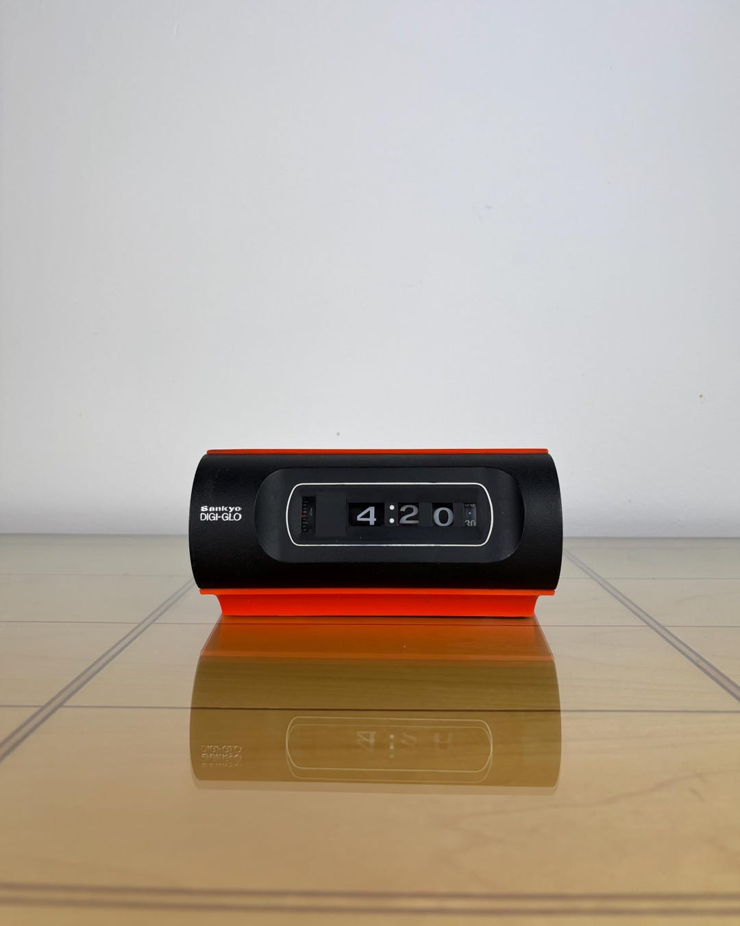 Vintage Sankyo Digi-glo #423 Digital Clock, Sankyo Clock, Flip, Roll ...