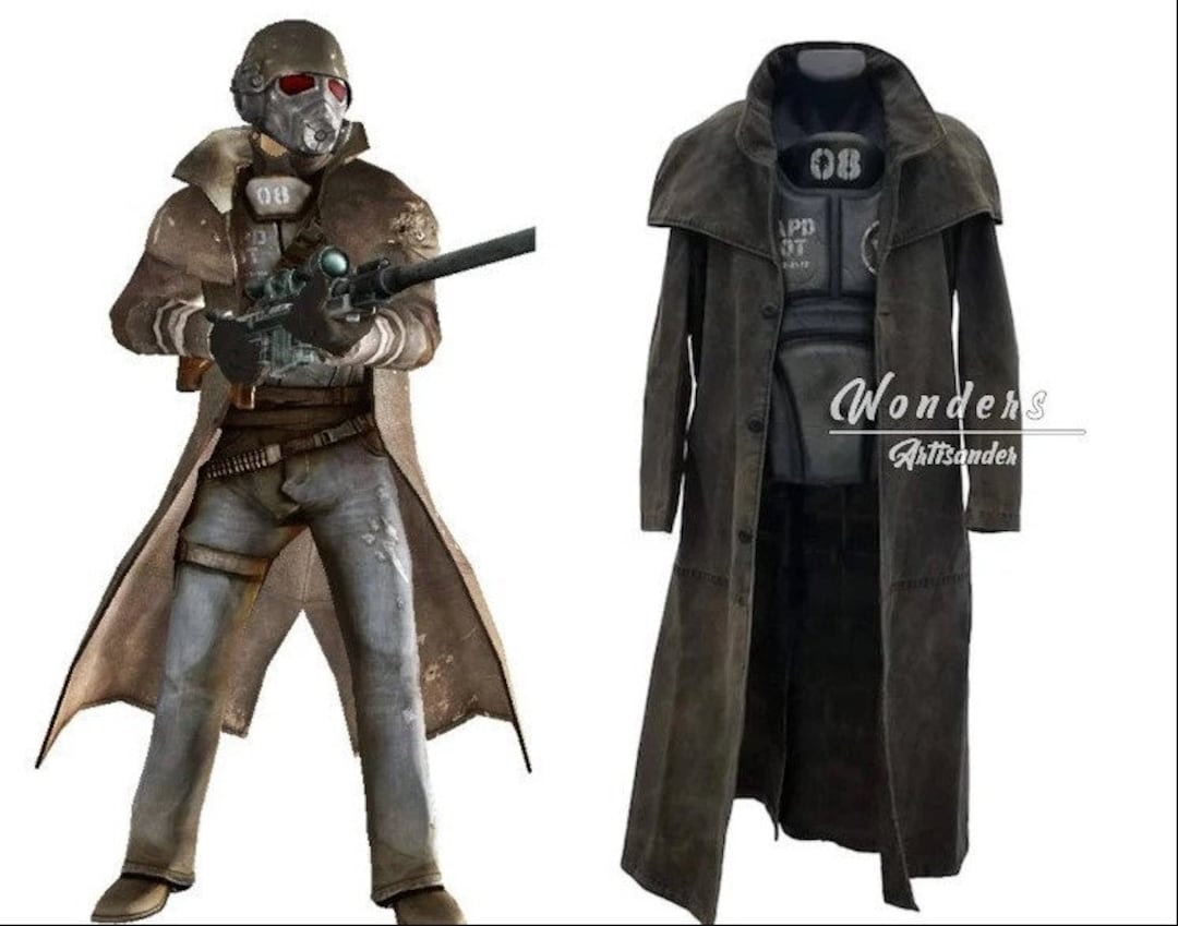 NCR Veteran Ranger Duster Fallout: New Vegas Costume Canvas Coat Screen ...
