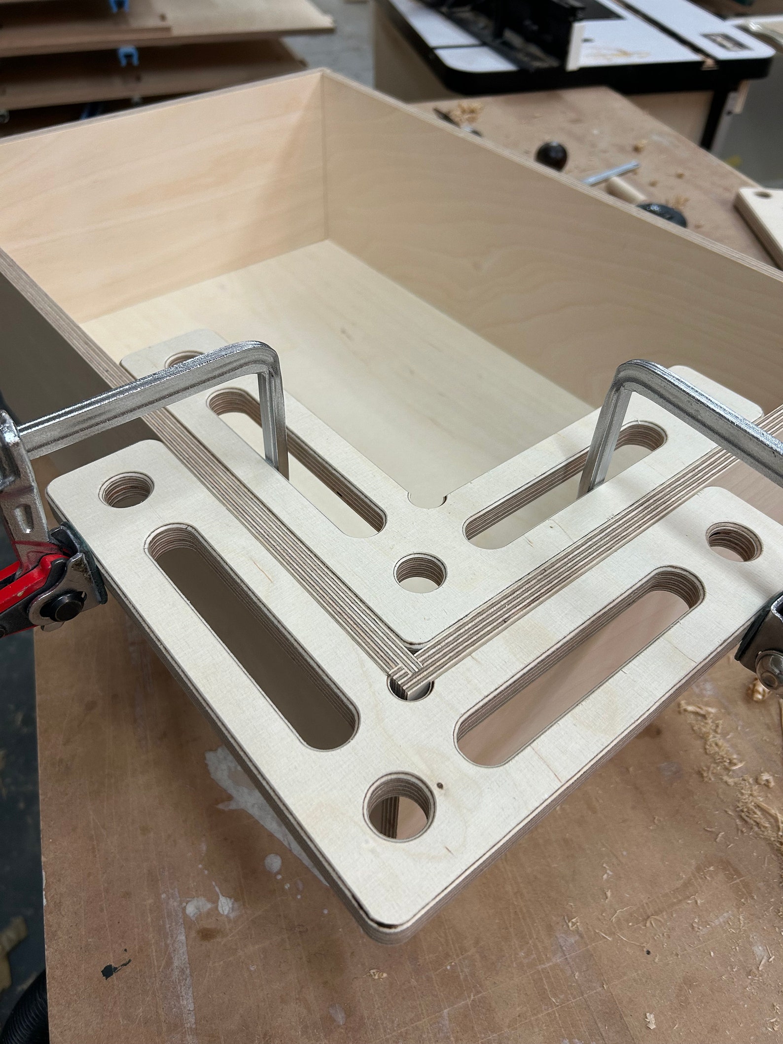 Plywood MFT Assembly Square Medium set of 4 - Etsy