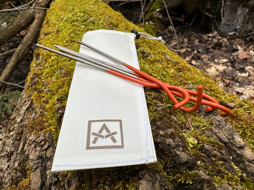 Ultralight Tent Stake Bag-- Dyneema, DCF - Etsy