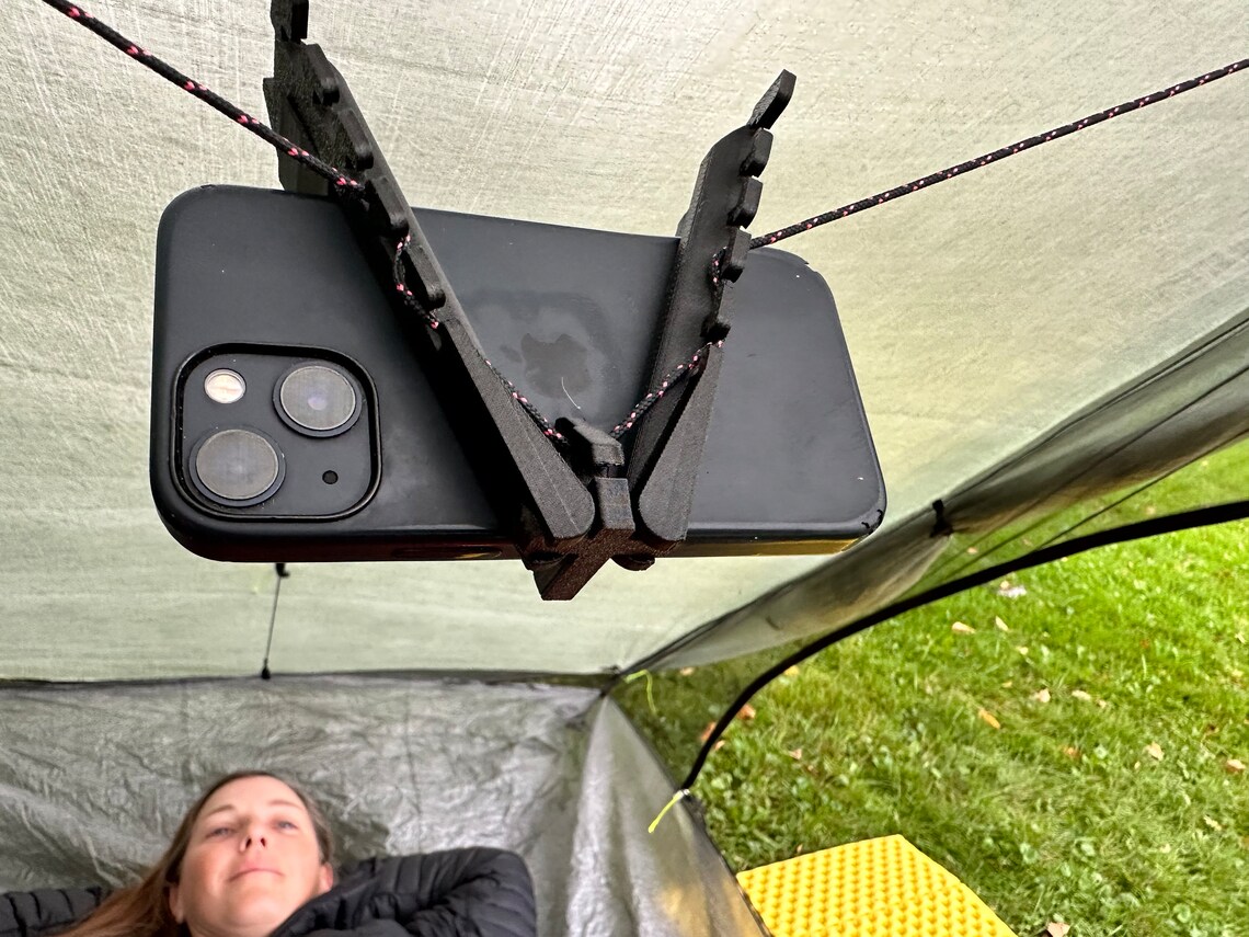 Caveman Tv--tent Smartphone Holder - Etsy