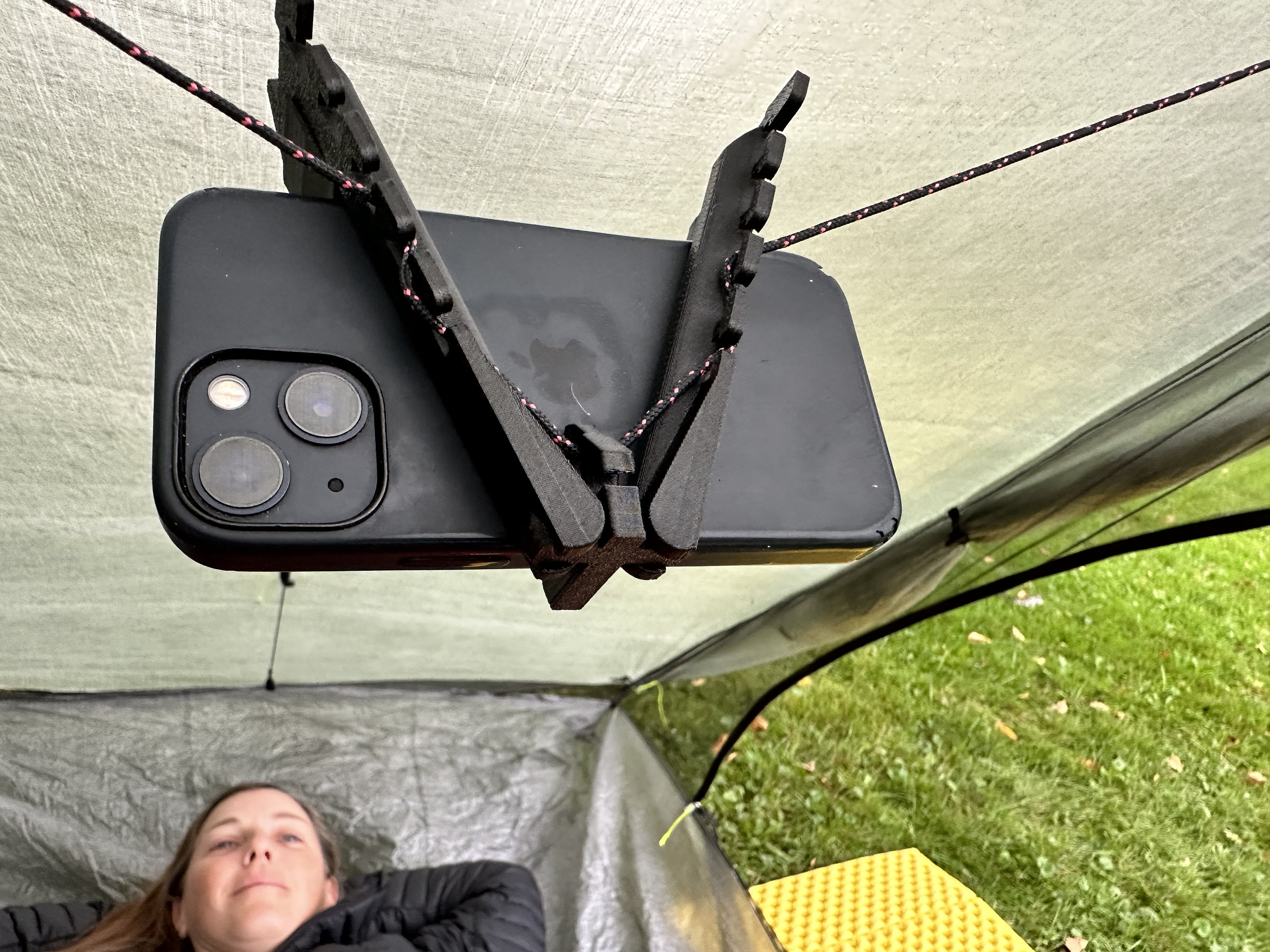 Caveman Tv--tent Smartphone Holder - Etsy
