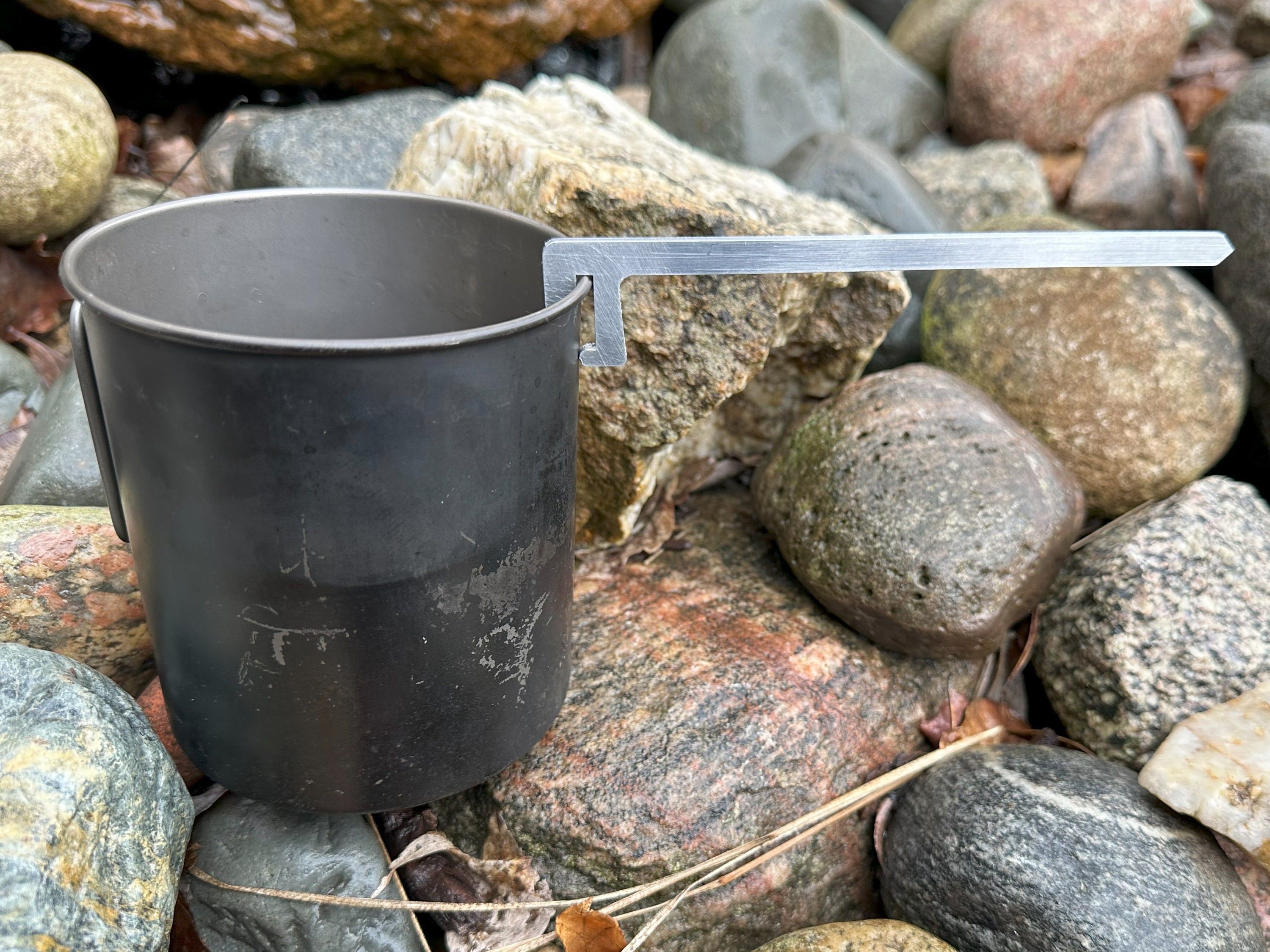 Ultralight Pot Lifter and Tent Stake Combo - Etsy