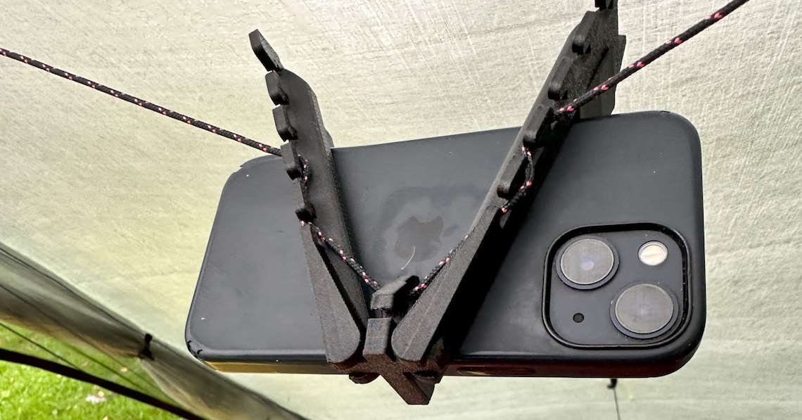 Caveman Tv--tent Smartphone Holder - Etsy