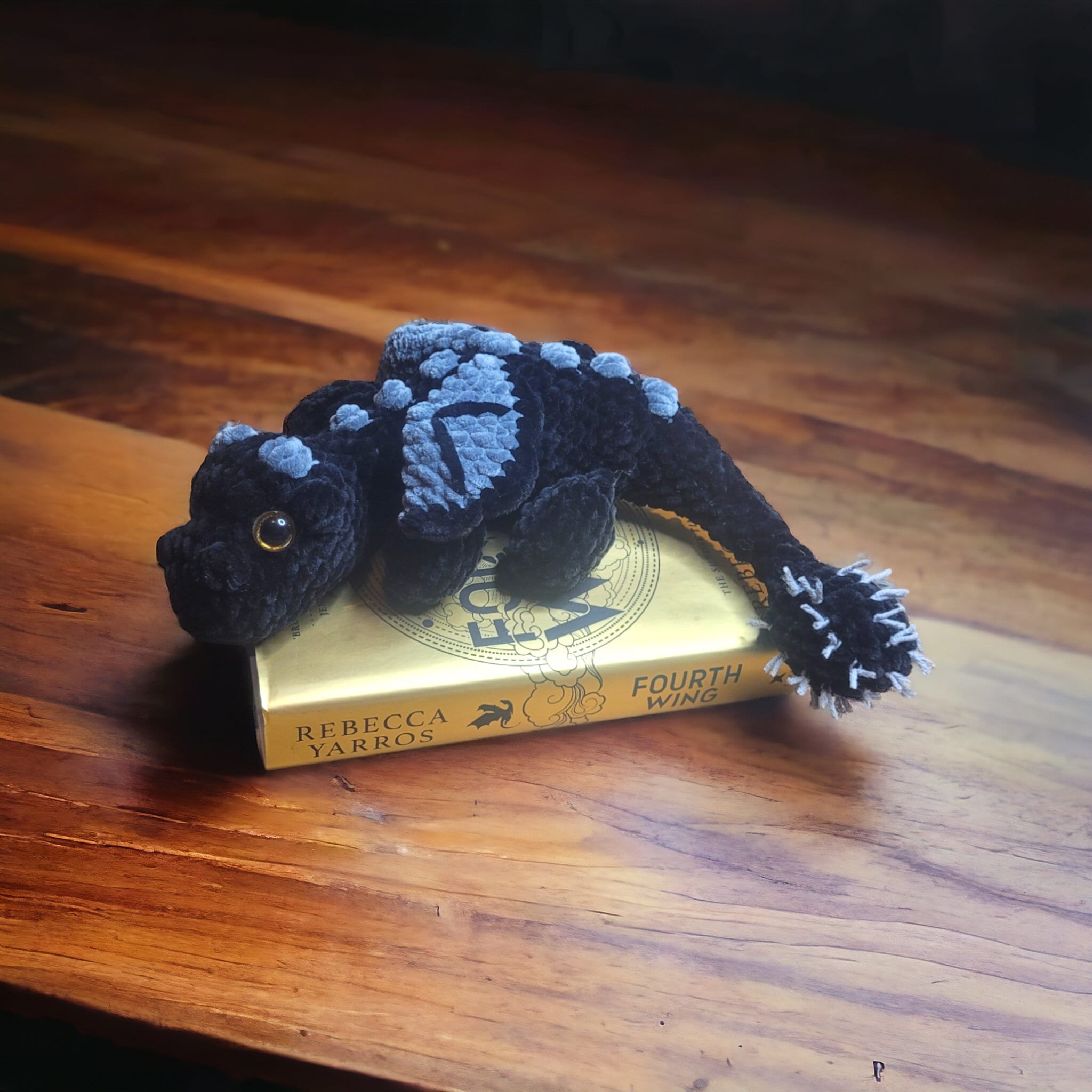 Cuddly Dragon Crochet Stuffed Animal Huggable Baby Dragon Plushie Cute ...
