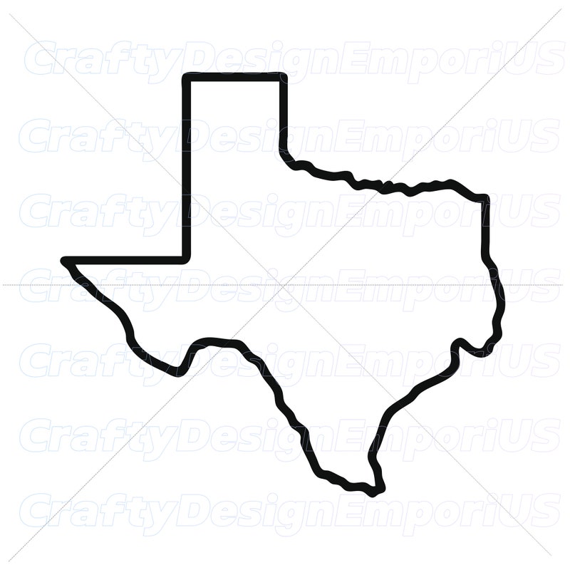 Texas Svg File - Etsy