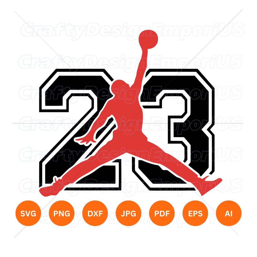 Jordan SVG, Air Jordan SVG, Michael Jordan 23 SVG, Jordan for Cricut ...