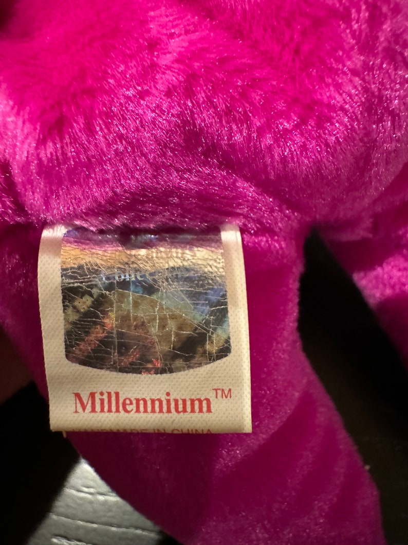 TY Millennium Beanie Baby RARE With Tag Errors - Etsy