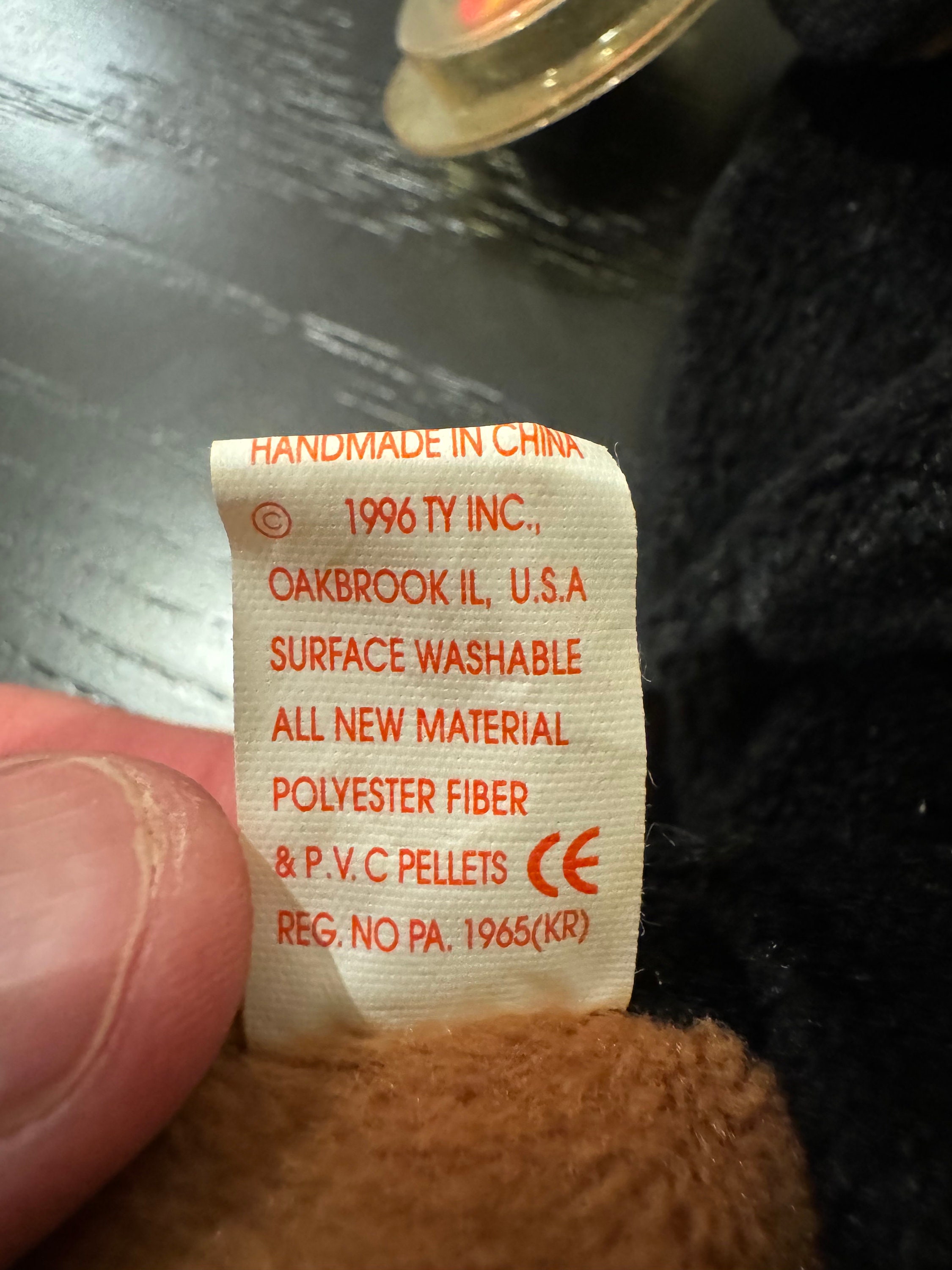 TY Doby Beanie Baby RARE With Tag Errors - Etsy