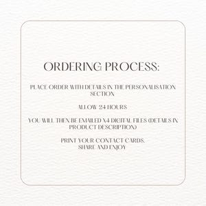 Personalised JW Contact Cards | Special Convention Printable Gift ...