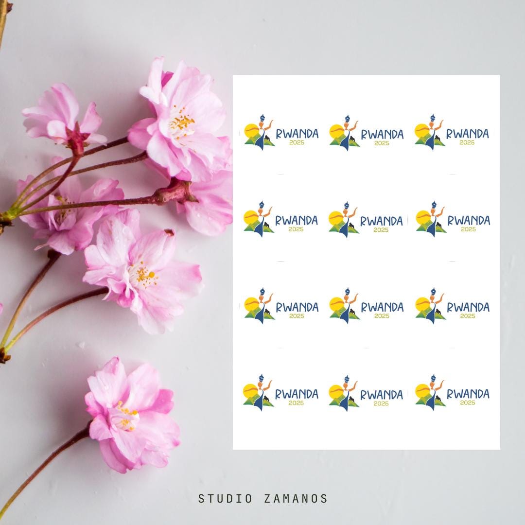 Rwanda, Kigali, 2025 JW Special Convention Printable Stickers, Instant ...