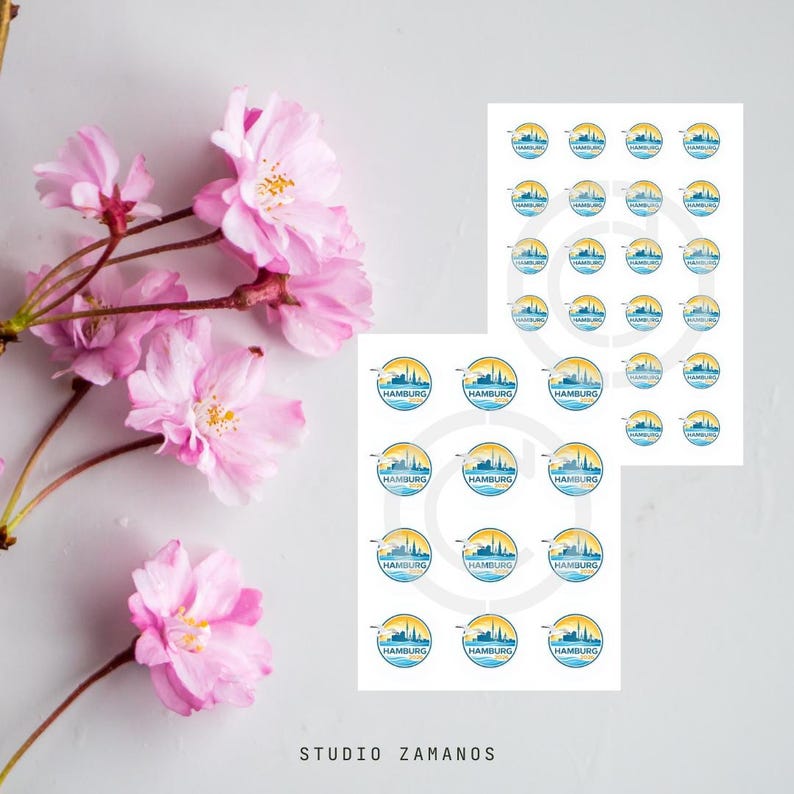 Hamburg, Germany JW Convention 2026 Stickers, Eternal Happiness Design ...