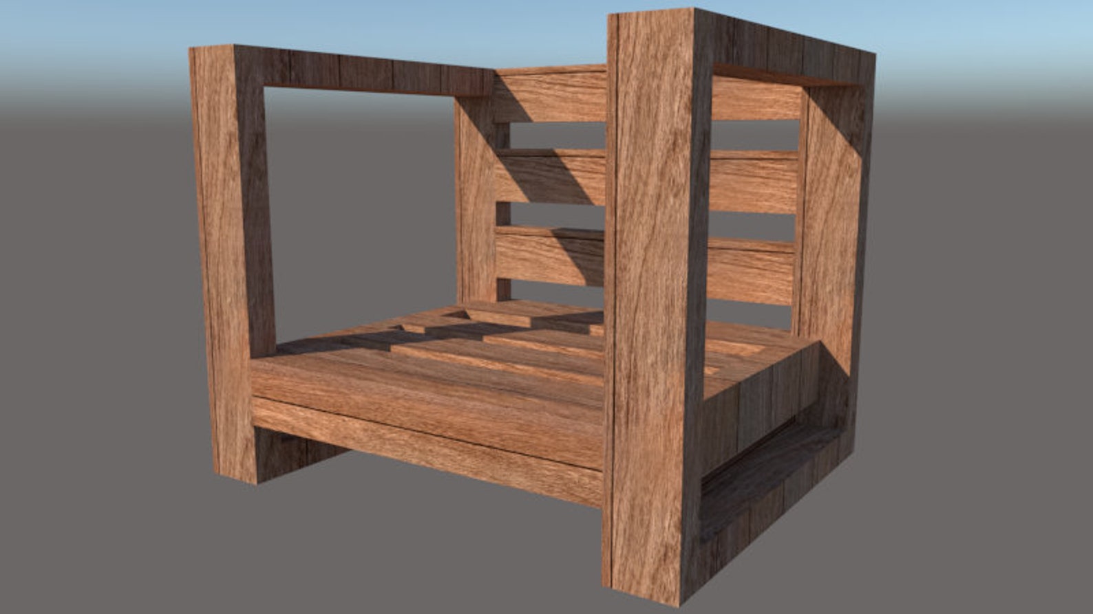 DIY Modern Outdoor Chair Plans: 2x4 Patio Furniture (PDF Download ...