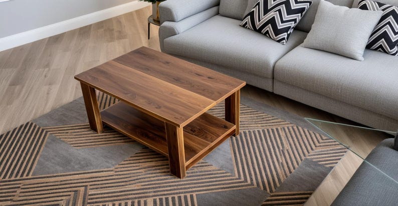Small Coffee Table,diy Coffee Table Build PLANS, Farmhouse Coffee Table ...