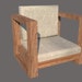 DIY Modern Outdoor Chair Plans: 2x4 Patio Furniture (PDF Download ...