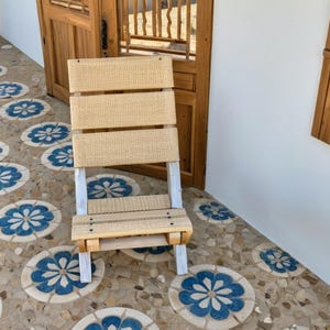 Portable Wooden Beach Chair Plans: DIY Patio Furniture (PDF Download ...