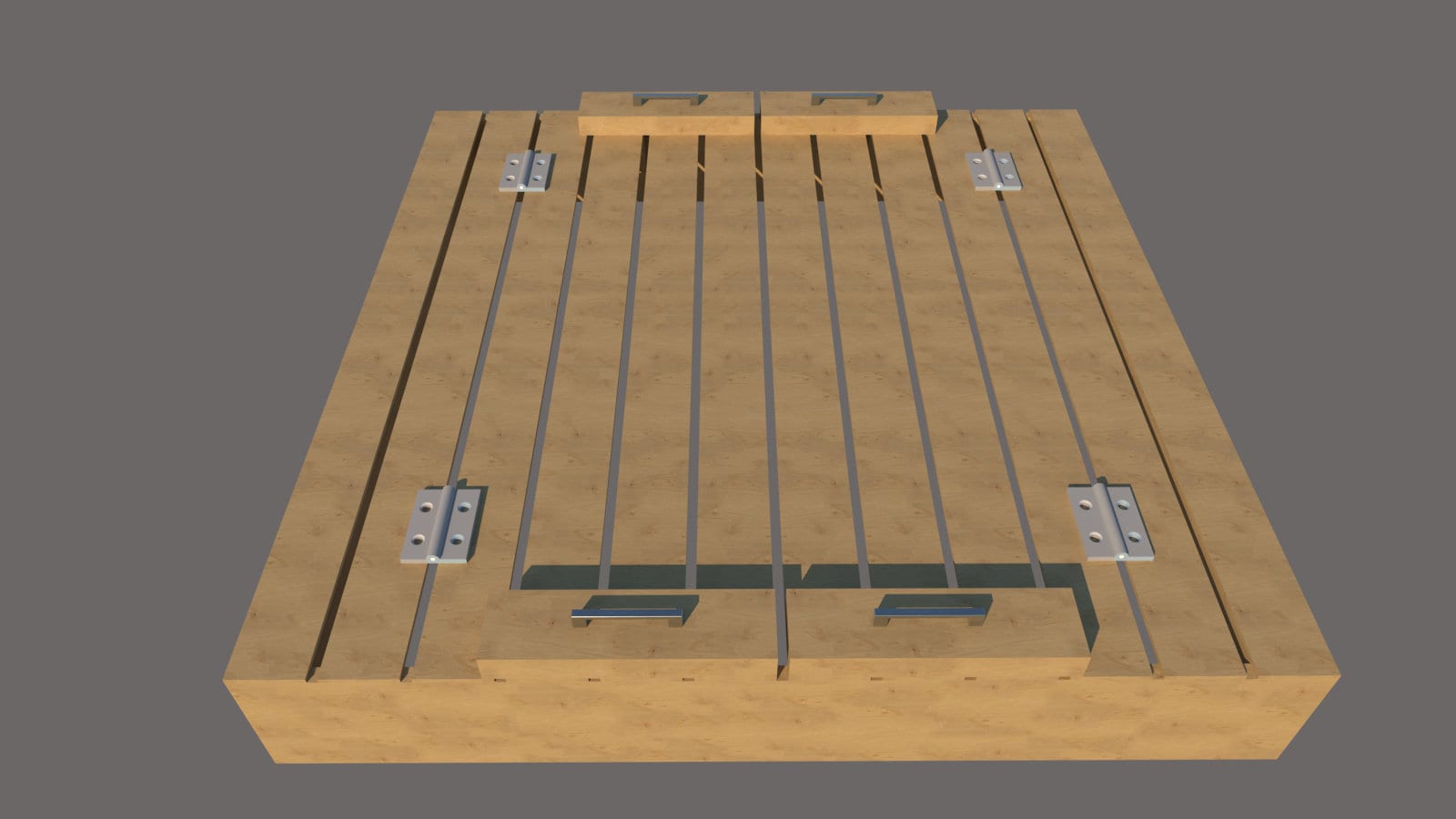 Sandbox Plan With Canopy and Benches: Backyard Project (PDF Plan) - Etsy