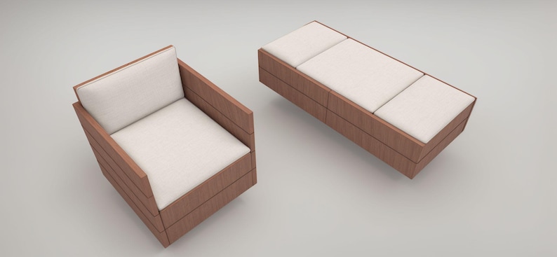 DIY Twin Sleeper Chair Plans: Outdoor Patio Furniture (PDF Download) - Etsy