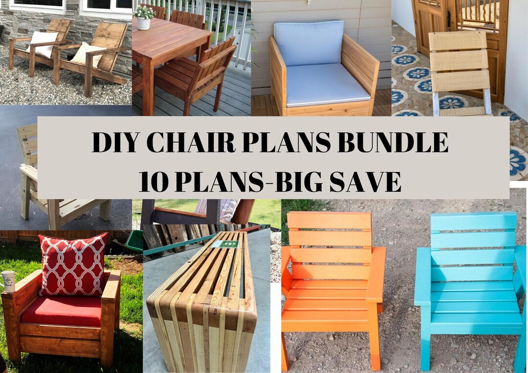 Outdoor Furniture Plans Building Guide, Patio CHAIR Plans, Chair Plans ...