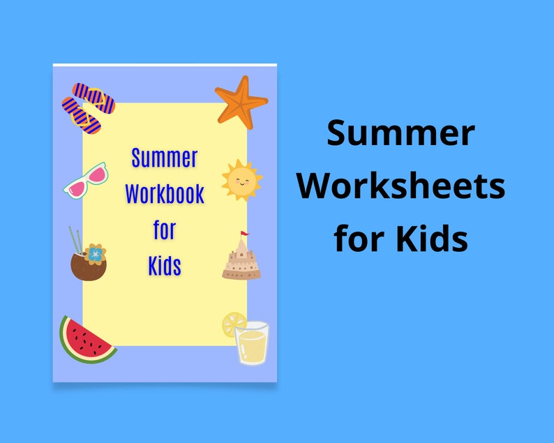 Summer Worksheets for Kids Printable Learning Activities Summer ...