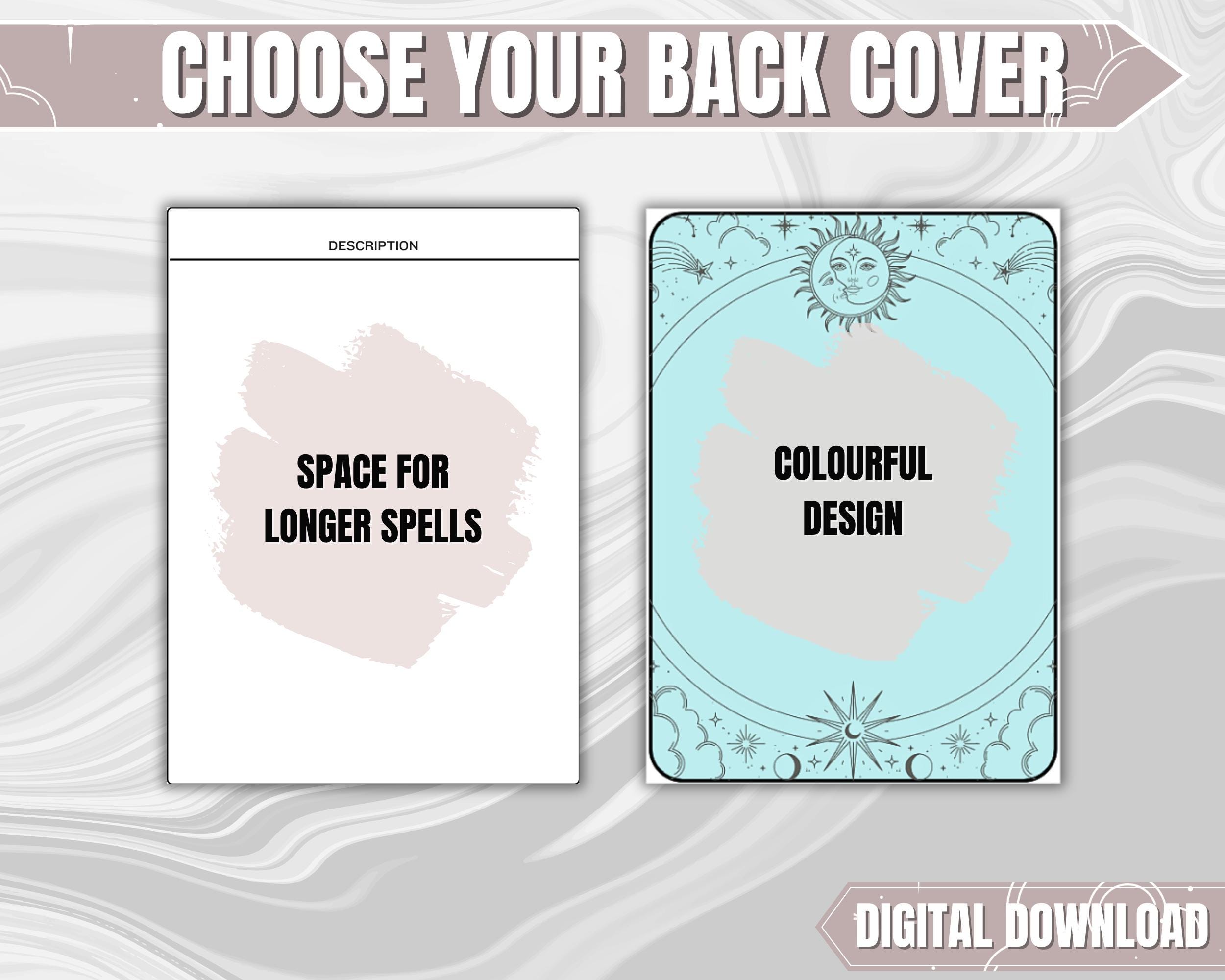 Turquoise DND Spell Cards ENGLISH VERSION | Dungeons and Dragons 5th ...