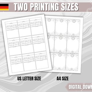 DND Spell Cards GERMAN VERSION | Dungeons and Dragons 5th Edition Blank ...
