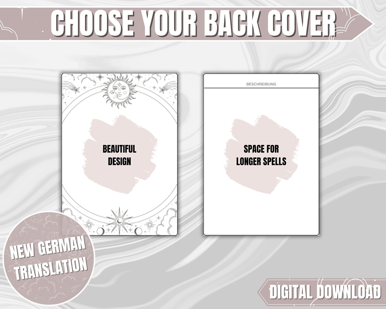 DND Spell Cards GERMAN VERSION | Dungeons and Dragons 5th Edition Blank ...