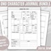DND 5e Character Journal Bundle | Dungeons and Dragons 5th Edition ...