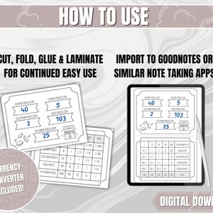 DND Currency and Inventory Aid | Dungeons and Dragons 5th Edition PDF ...