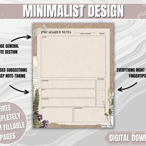 DND Session Notes Scrapbook Style | Dungeons and Dragons 5th Edition ...