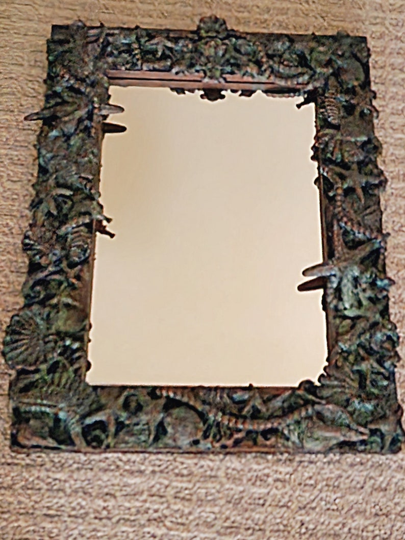 Under the Sea Framed Mirror - Etsy