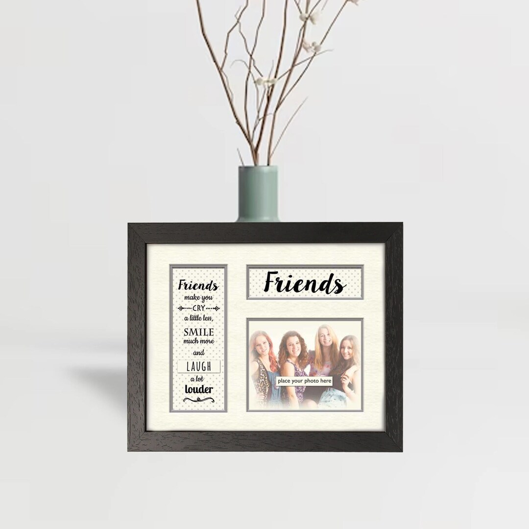 Friends Frame Frame for Friends Friends Frame and Mount Personalised ...