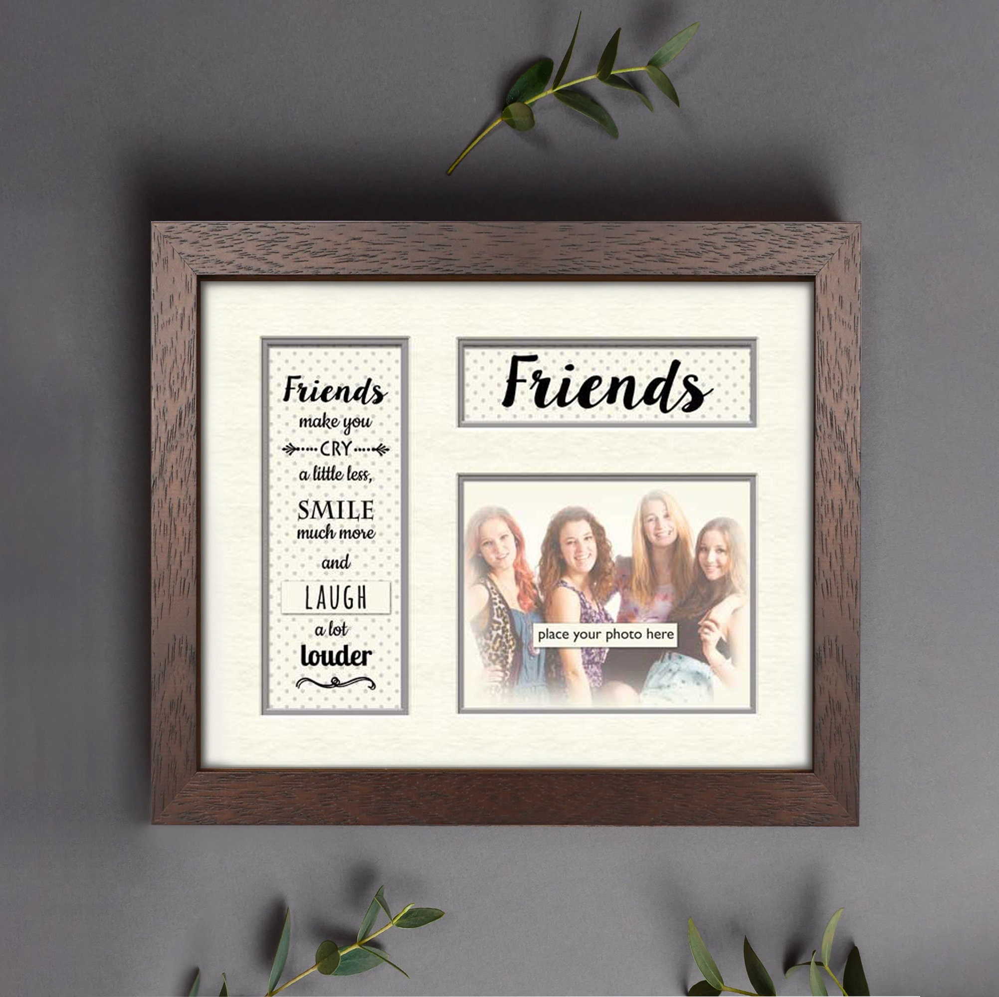 Friends Frame Frame for Friends Friends Frame and Mount Personalised ...