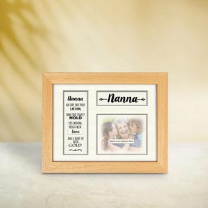 Nanna Frame - Frame for Nanna - Nanna Frame and Mount - Personalised ...