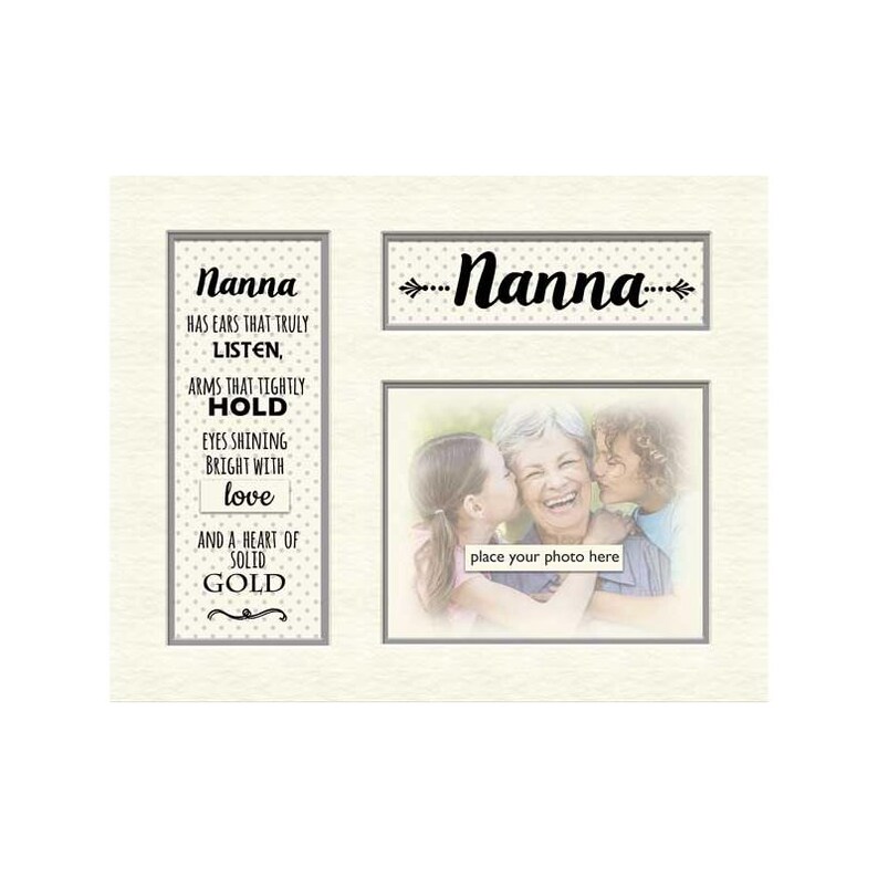 Nanna Frame - Frame for Nanna - Nanna Frame and Mount - Personalised ...