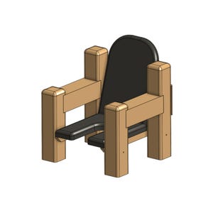 BDSM Chair System – DIY Bondage Furniture PDF Instructions | Build ...